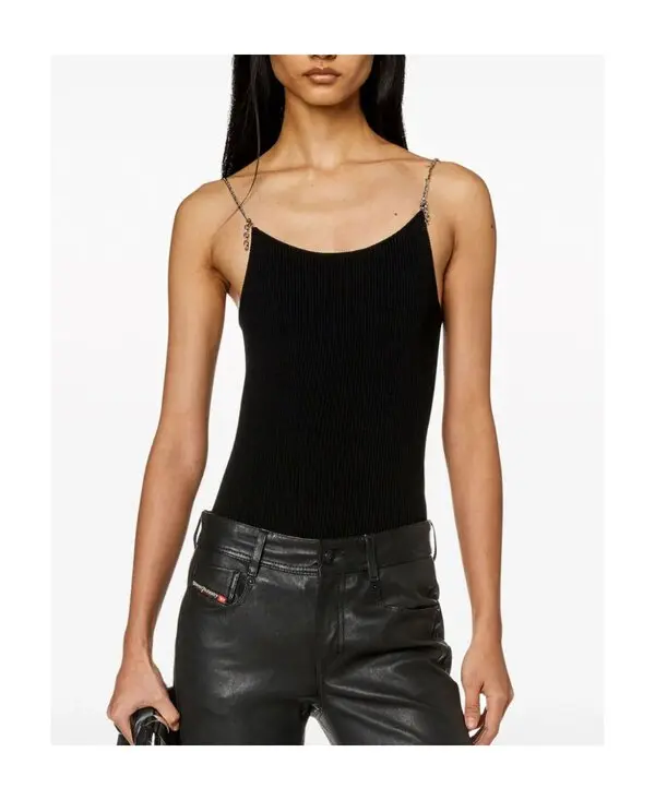 DIESEL® M-virgee Ribbed Bodysuit