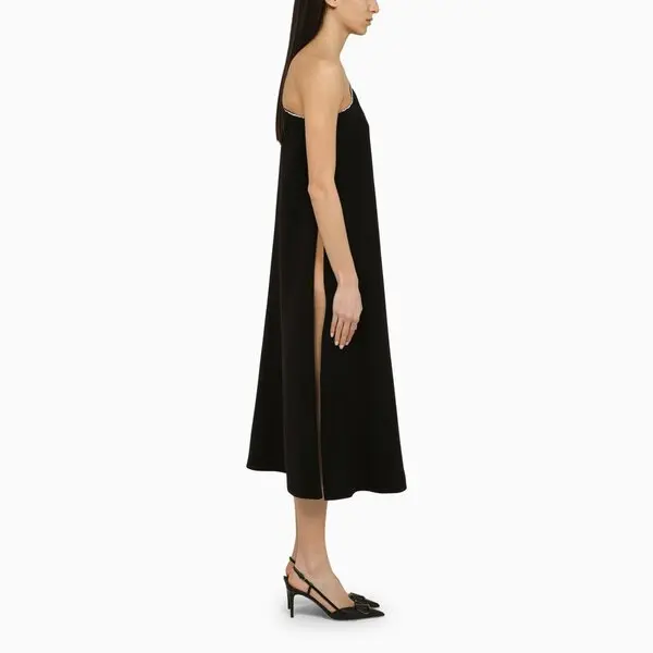 Valentino Garavani One-shoulder Silk Dress