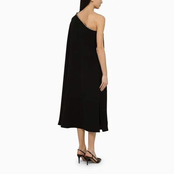 Valentino Garavani One-shoulder Silk Dress
