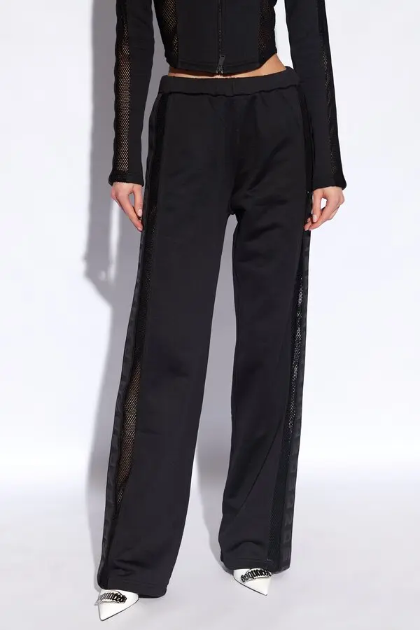 Dsquared2 Logo-tape Straight-leg Panelled Track Pants