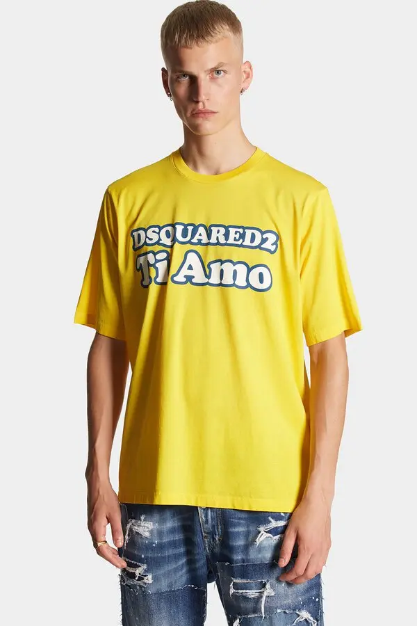 Dsquared2 Logo-printed Crewneck T-shirt