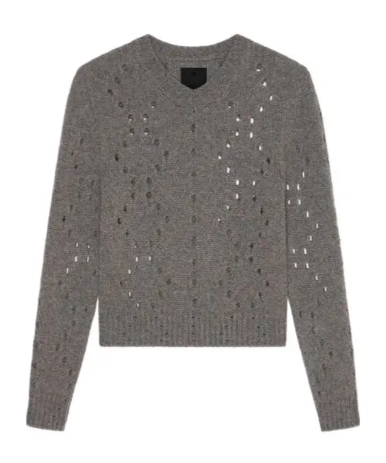 Givenchy Sweater In Wool - Gray