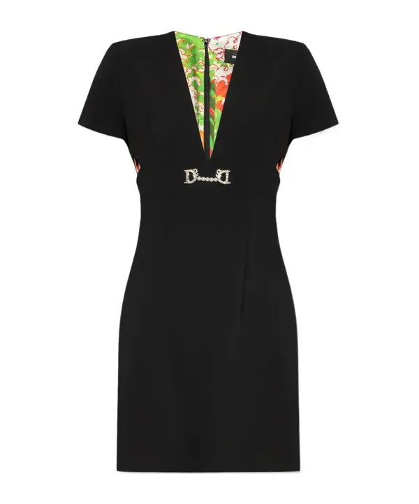 Dsquared2 Plunging V-neck Dress