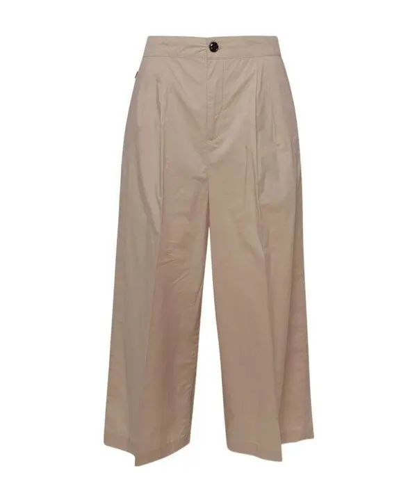 Woolrich Elasticated-waist Cropped Trousers