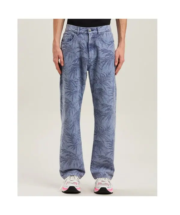 Palm Angels Palm Jacqured Jeans