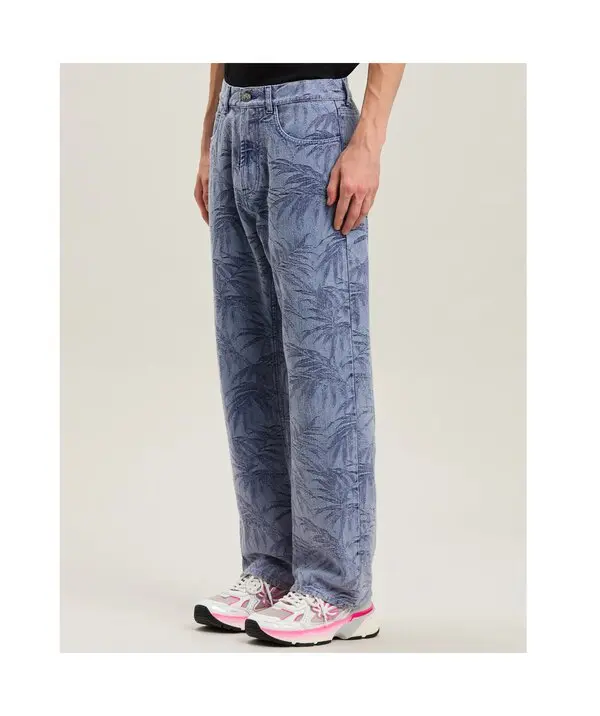 Palm Angels Palm Jacqured Jeans