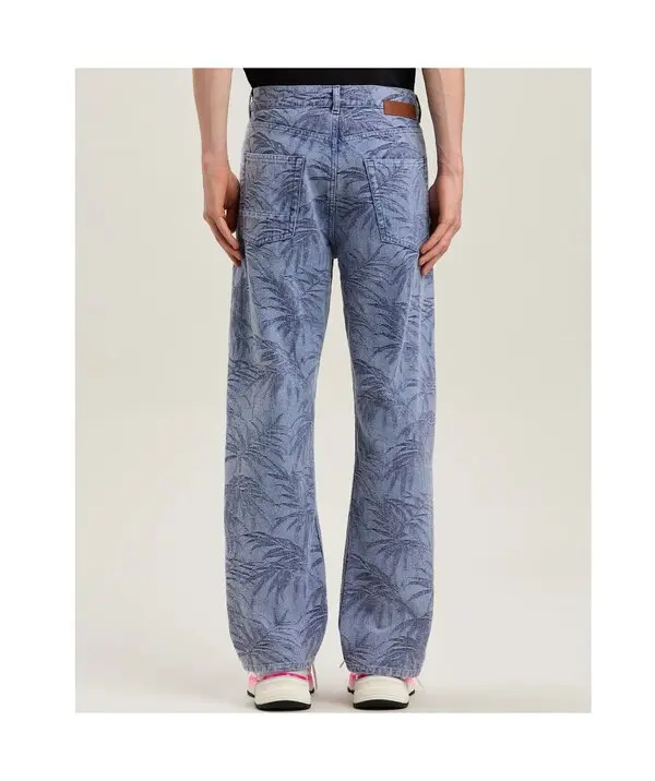 Palm Angels Palm Jacqured Jeans