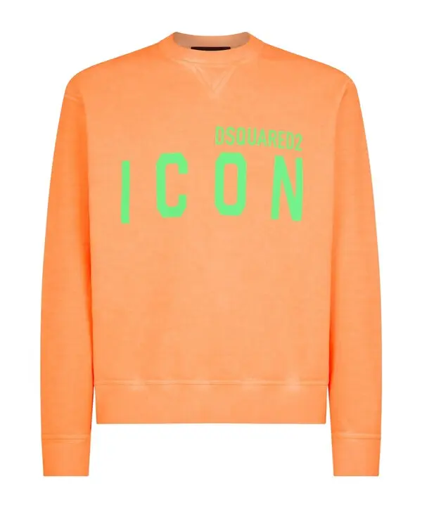 Dsquared2 Logo Printed Crewneck Sweatshirt