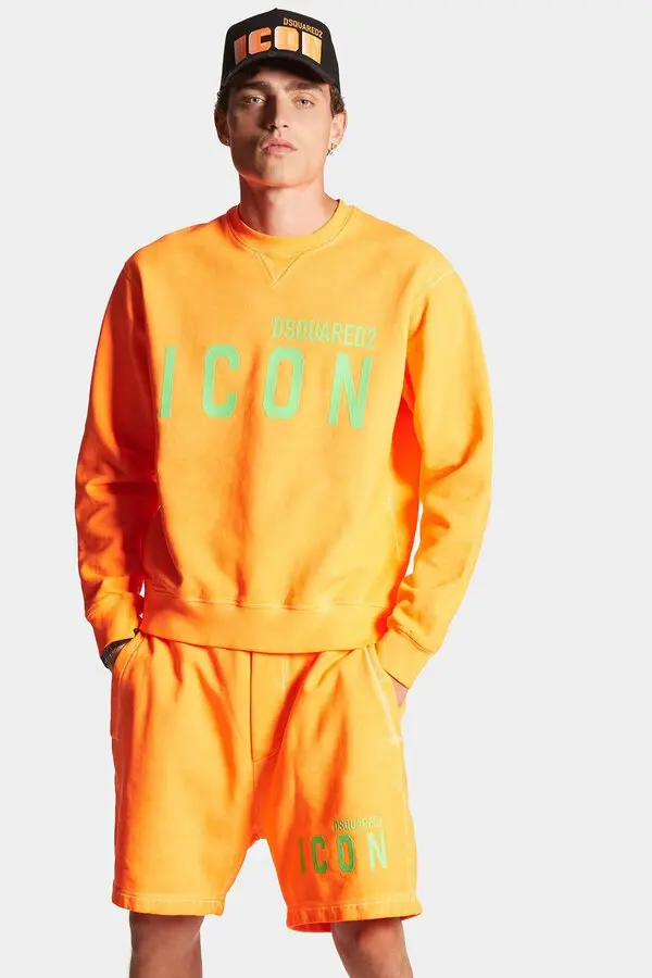 Dsquared2 Logo Printed Crewneck Sweatshirt