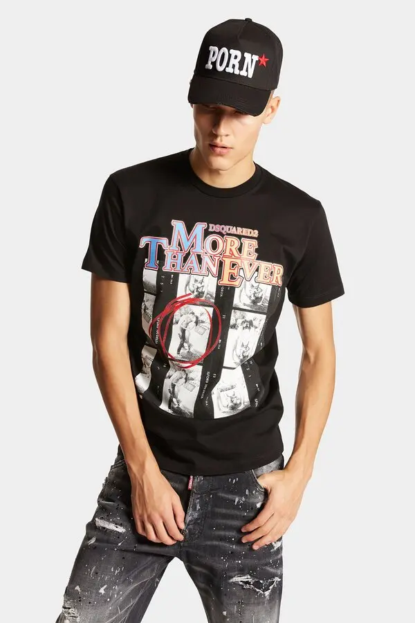 Dsquared2 Graphic-printed Crewneck T-shirt