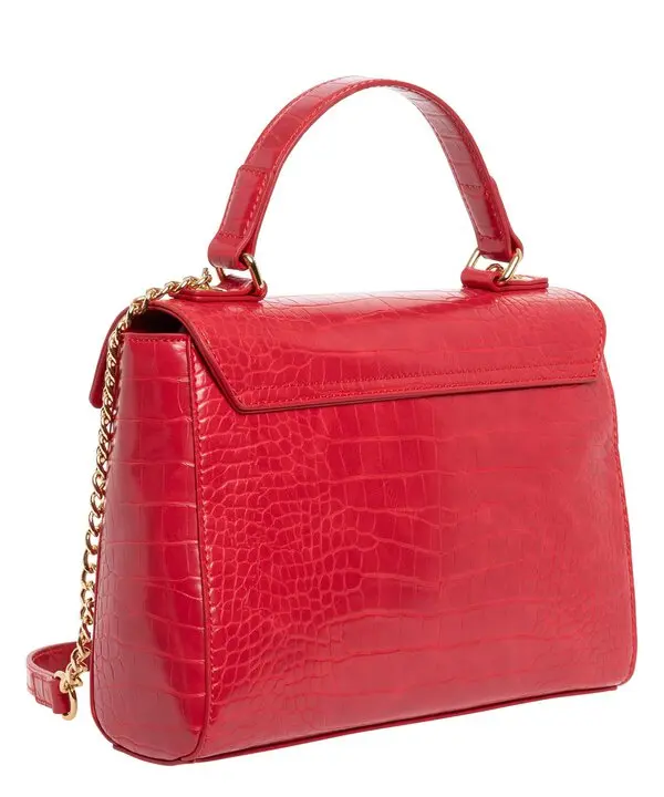 Moschino Crocodile-embossed Tote Bag