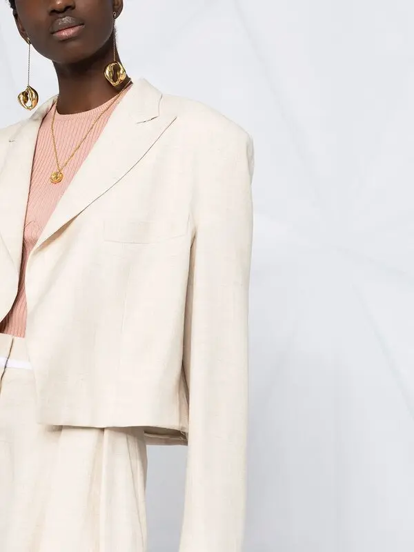 Stella McCartney Peak-lapel Cropped Jacket