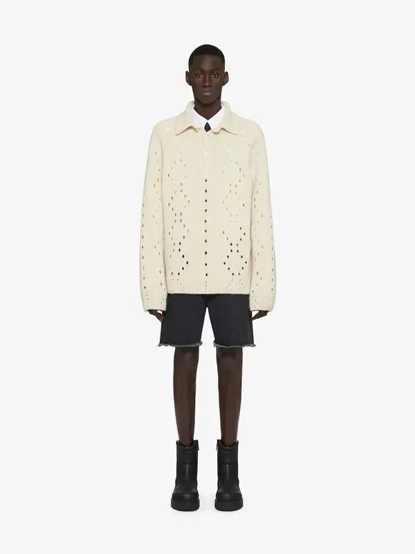 Givenchy Denim Bermuda Shorts