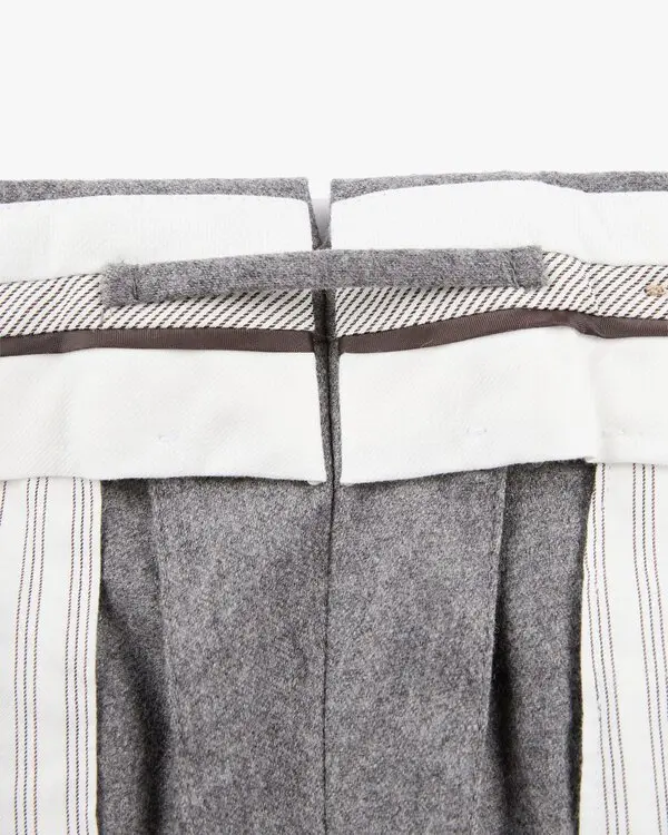 Incotex Pleated Wool-blend Pants