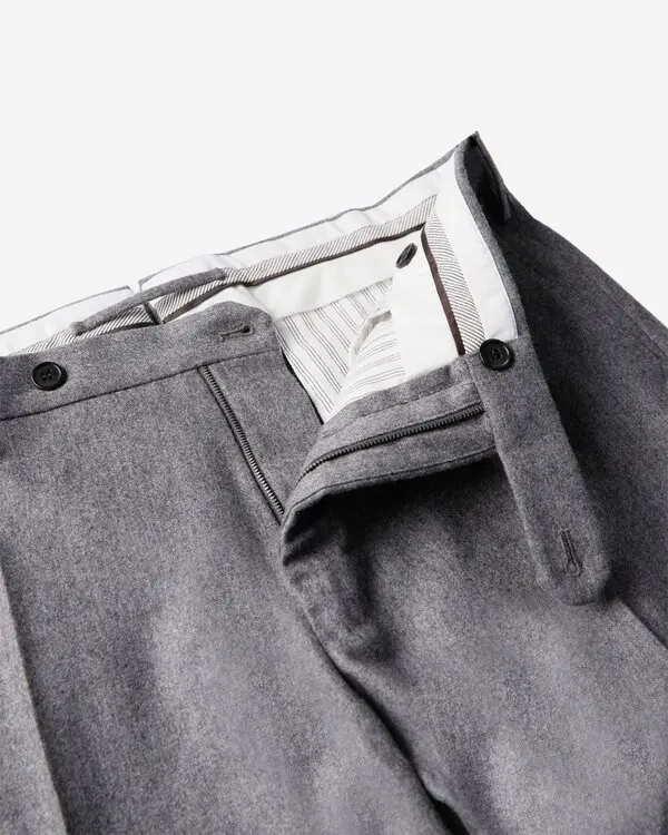 Incotex Pleated Wool-blend Pants
