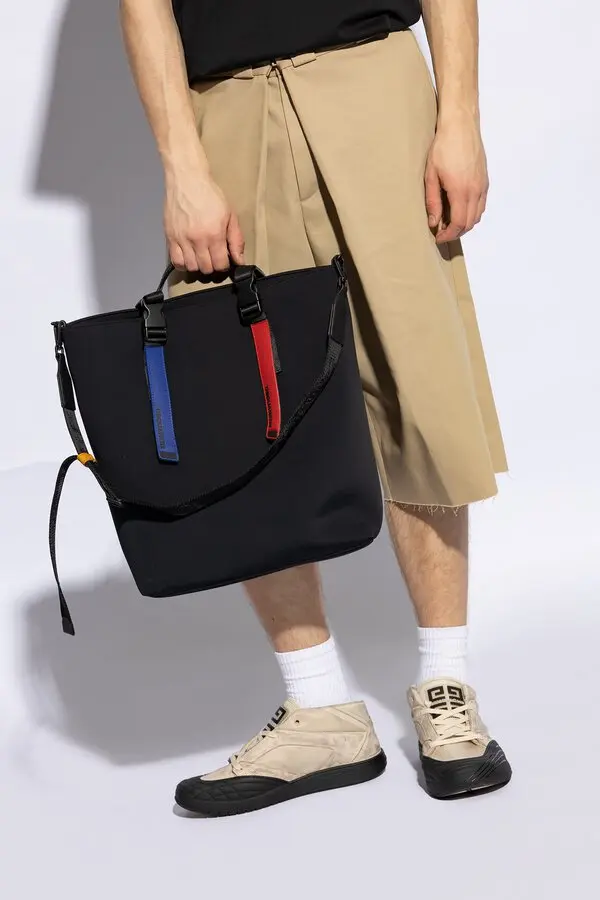 Dsquared2 Rubberised-logo Strap Top Handle Bag