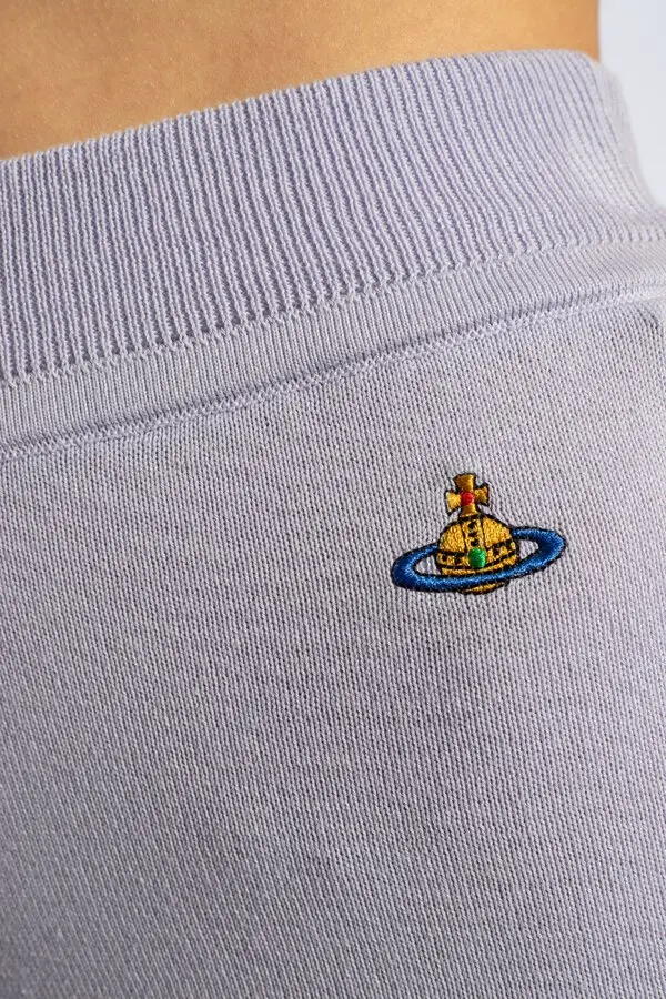 VIVIENNE WESTWOOD Logo-embroidered Shorts