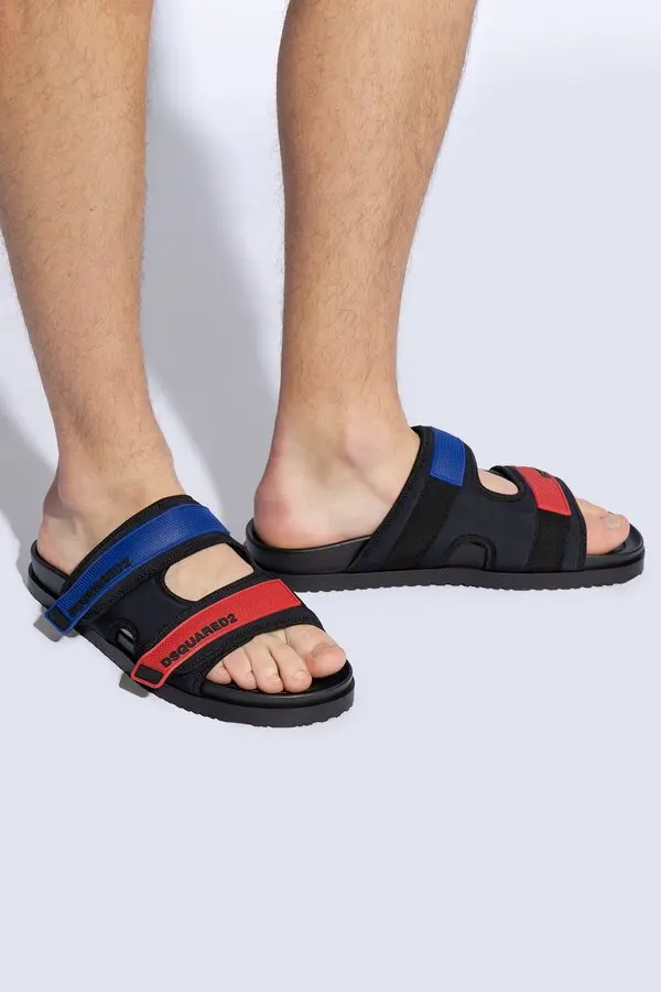 Dsquared2 Sport Tape Open-toe Slides