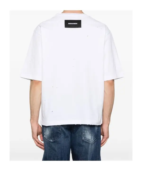 Dsquared2 Logo Patch Short-sleeved T-shirt