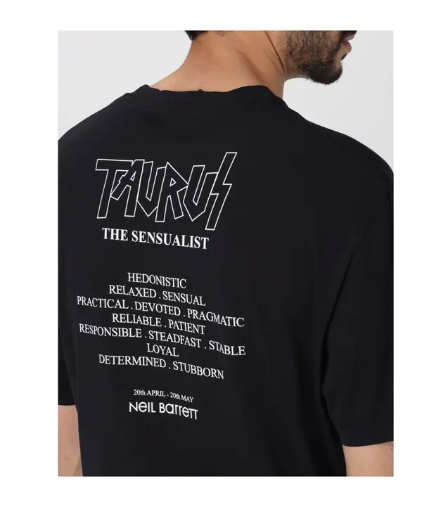 Neil Barrett Rock Band Taurus Print T-shirt