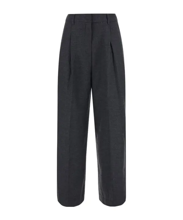 DUNST Pleated Belted Pants