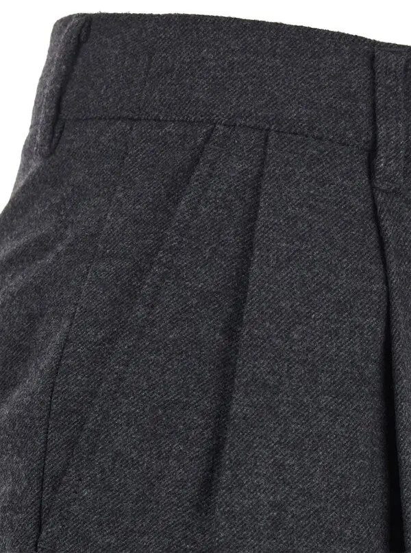 DUNST Pleated Belted Pants