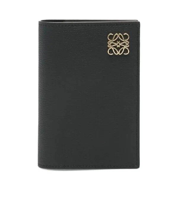 Loewe Bi-fold Passport Holder - Black