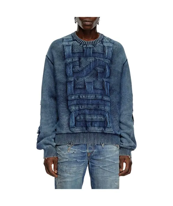 DIESEL® Destroyed Knitted Jumper