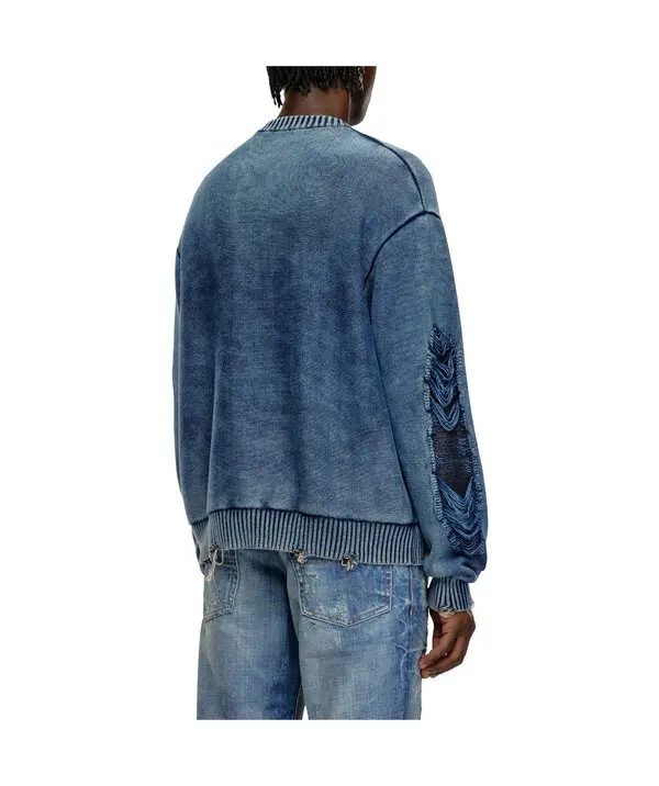 DIESEL® Destroyed Knitted Jumper
