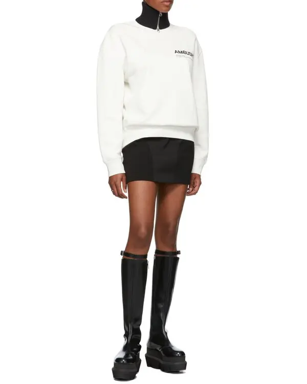 AMBUSH Logo Printed Crewneck Sweatshirt