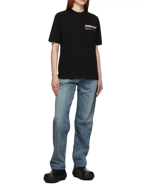 AMBUSH Logo Printed Crewneck T-shirt