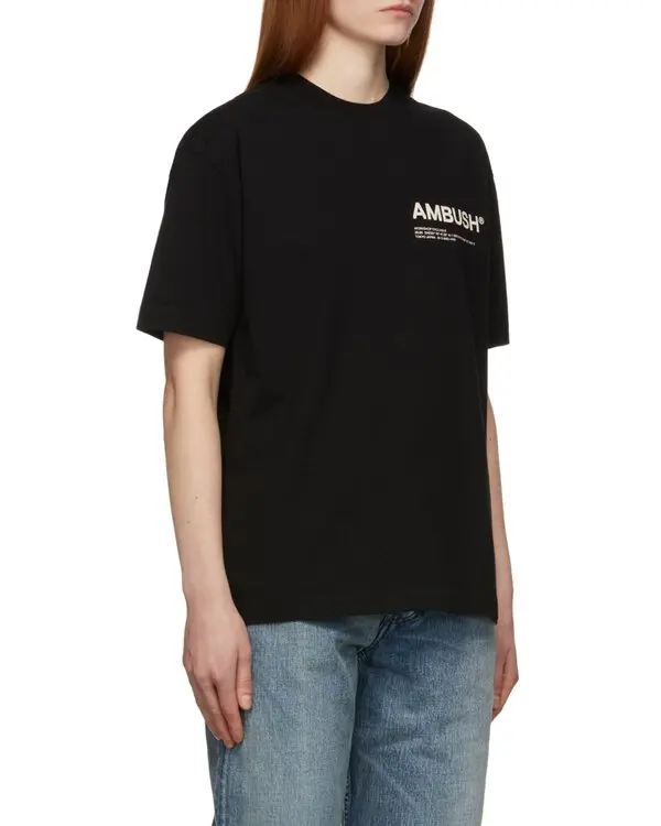 AMBUSH Logo Printed Crewneck T-shirt