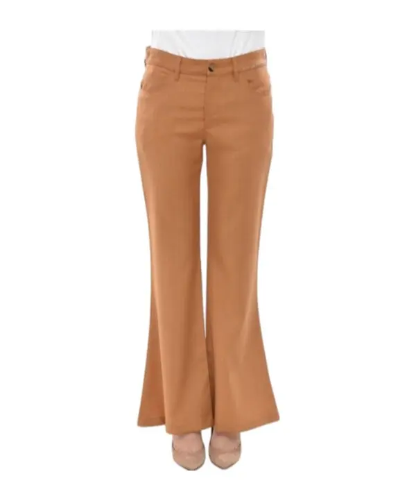 Marni Flared Casual Pants - Brown