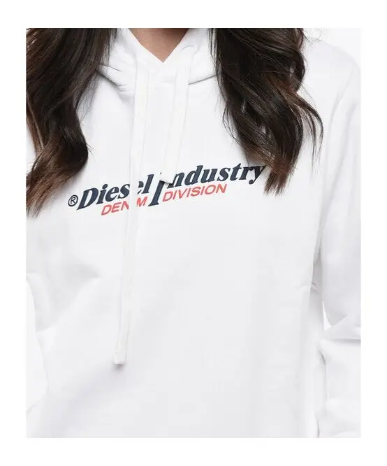 DIESEL® Logo-print Drawstring Hoodie