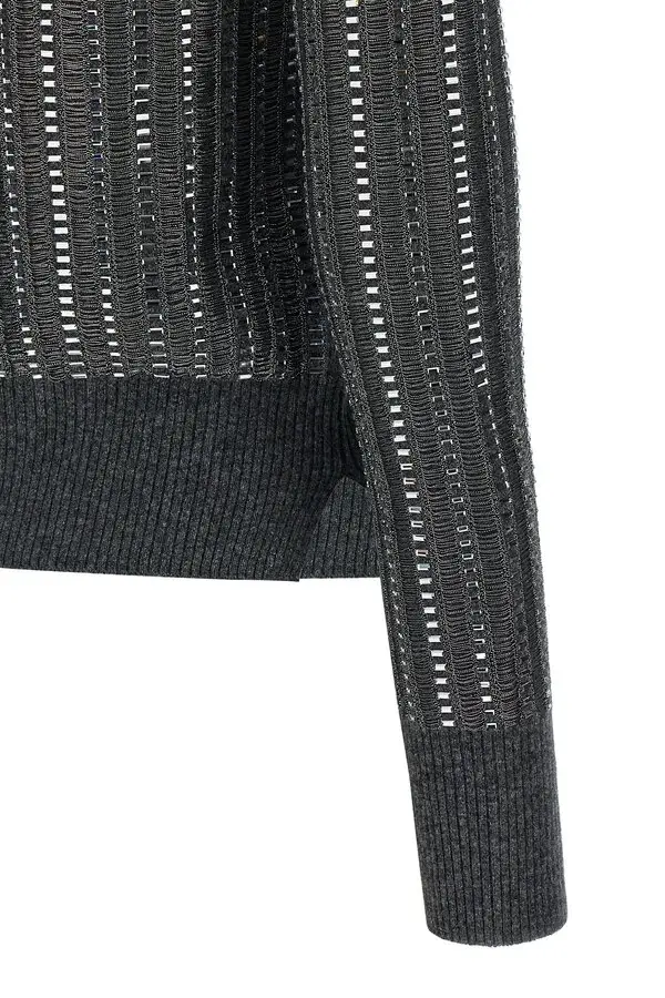 Ermanno Scervino Embellished High Neck Jumper