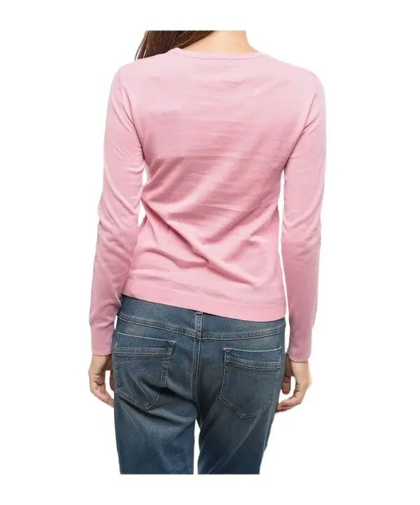 DIESEL® Logo-embroidered Crew Neck Sweater
