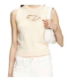 DIESEL® Knit Tank Top In Cashmere Blend