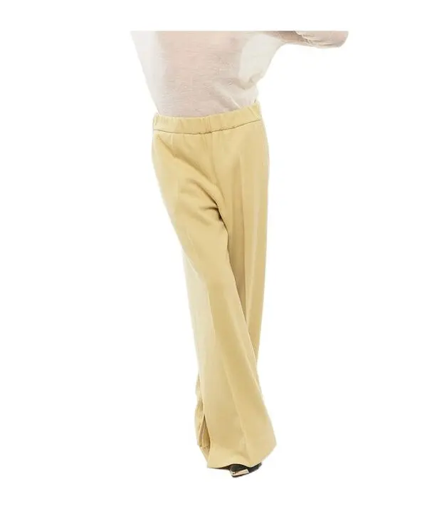 JIL SANDER Half-zip Wool Shirt - Yellow