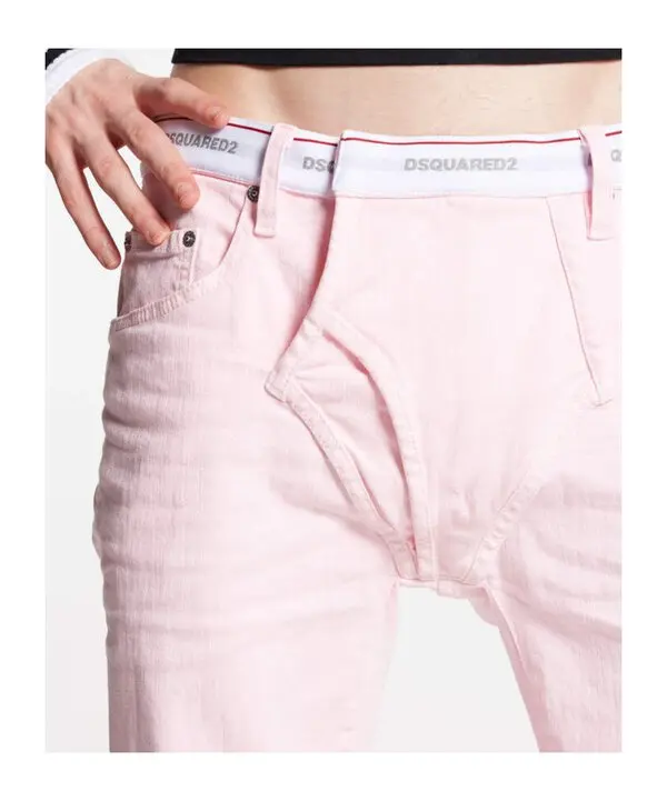Dsquared2 Briefs-design Straight Leg Trousers