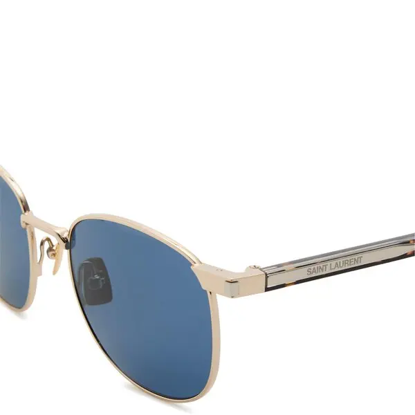Saint Laurent Thin-frame Square Sunglasses