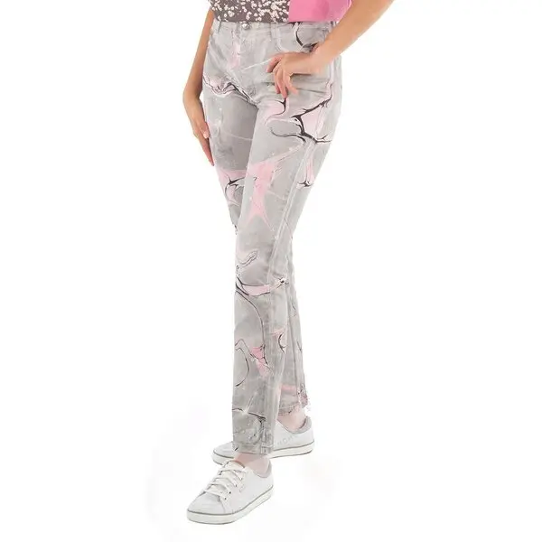 Stella McCartney High-rise Abstract-print Jeans