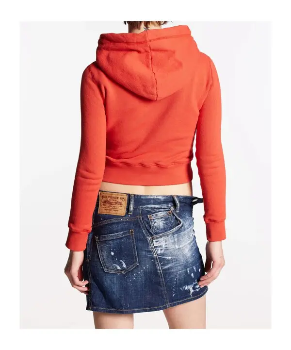 Dsquared2 Slogan-print Drawstring Hoodie