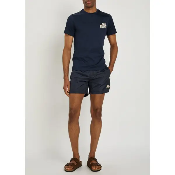 Moncler Elastic Waist Shorts