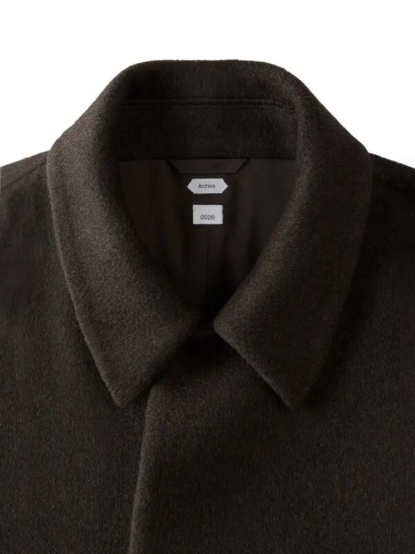 POST ARCHIVE FACTION (PAF) Long-sleeved Collared Coat