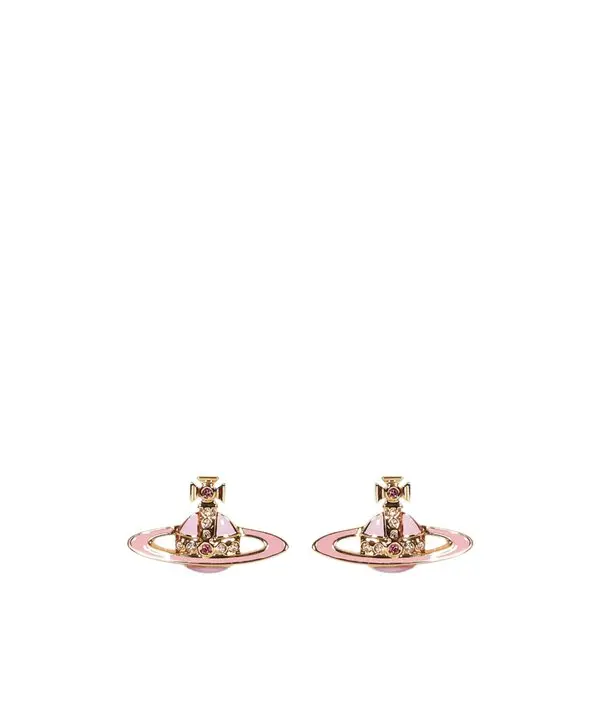 VIVIENNE WESTWOOD Orb Embellished Earrings - Yellow