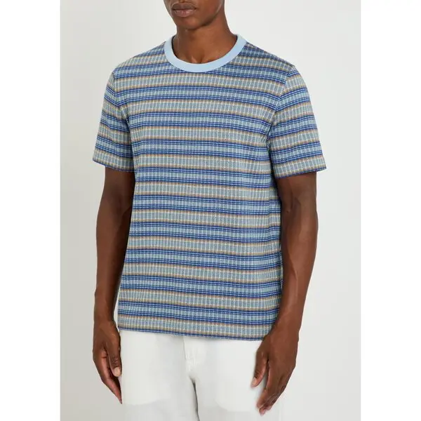 Paul Smith Round-neck Striped Short-sleeve T-shirt