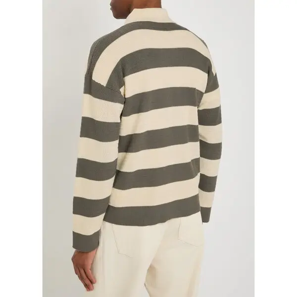 AMI Paris Striped Cotton Shirt