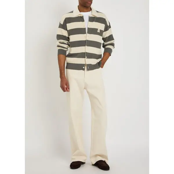 AMI Paris Striped Cotton Shirt