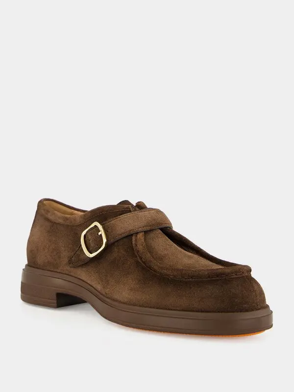 Santoni Round-toe Loafers