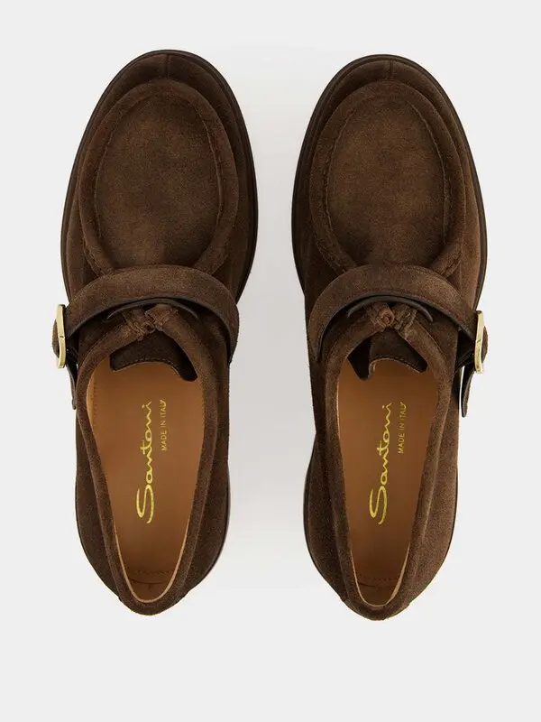 Santoni Round-toe Loafers